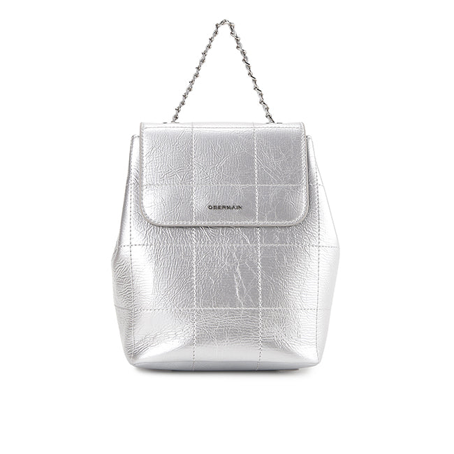 Britney Backpack In Silver – Obermain Indonesia