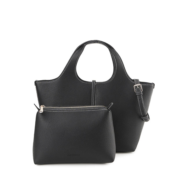 Nuna Top Handle Bag In Black – Obermain Indonesia