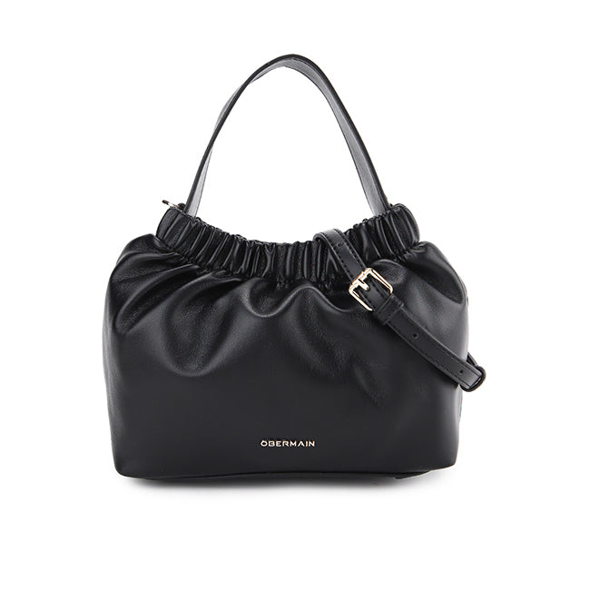 Zoe Top Handle Bag (M) In Black – Obermain Indonesia