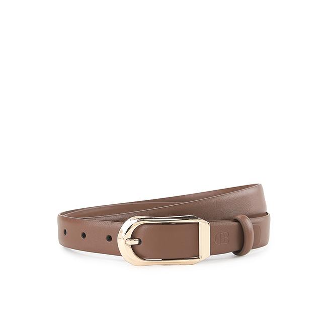 Cheryl Ladies Belt In Dark Brown – Obermain Indonesia