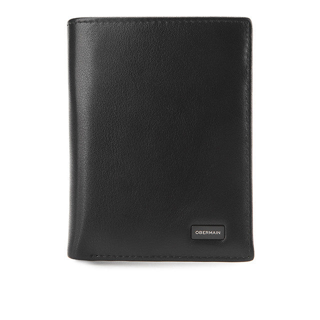 Merik Tall Wallet - Rfid In Black – Obermain Indonesia