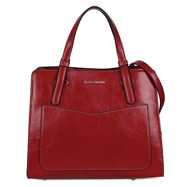 Obermain Tas Handle Wanita Millie Top Handle (L) In Red – obermain id