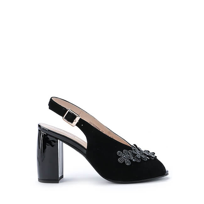 Obermain Sepatu Slingback Wanita Meadow Olivia - Slingback In Black ...